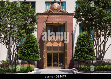 Laborers International Union of North America Washington DC Stock Photo ...