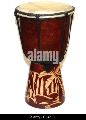Little percussion musical instrument isolated over white Stock Photo ...