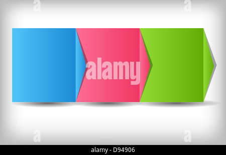 concept of business process improvements chart. Vector illustration ...