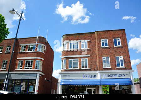 Art Deco Lidl supermarket, High Street, Whitton, London Borough of ...