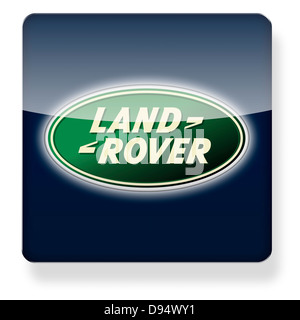 Land Rover logo as an app icon. Clipping path included Stock Photo - Alamy