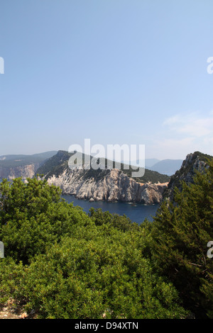 View from Lighthouse, Cape Ducato, Lefkada, Ionian Island, Greece Stock ...