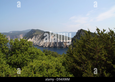 View from Lighthouse, Cape Ducato, Lefkada, Ionian Island, Greece Stock ...