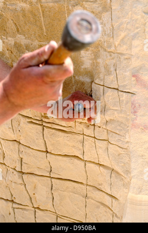Tools for working stone, carving Stock Photo - Alamy