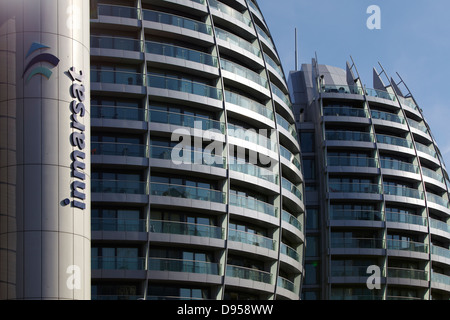 Inmarsat building, Old Street Roundabout, Islington, London England UK ...