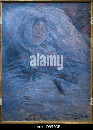 Camille Monet on her deathbed, 1879, Claude Monet Stock Photo - Alamy