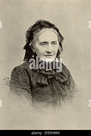 Clara Schumann (born Clara Wieck - 1819-1896) German pianist in 1889 ...