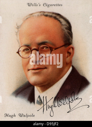 Hugh Walpole (1884-1941) New Zealand born Englishman wrote four novels ...