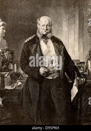William I of Germany (1797-1888). King of Prussia (1861-1888) and Stock ...