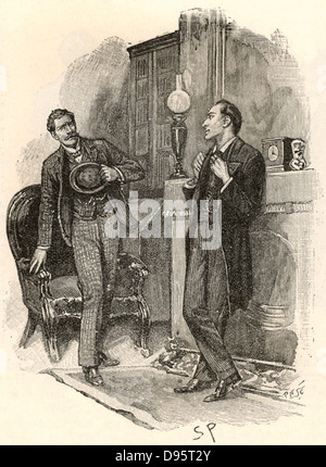 The Adventure of the Yellow Face. From Conan Doyle 'The Adventures of ...