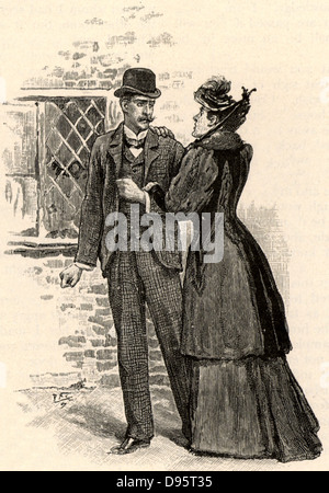The Adventure of the Yellow Face. From Conan Doyle 'The Adventures of ...