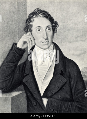Carl Maria von Weber (1786-1826) German composer and pianist. A key ...