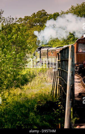 Bluebell Railway Steam locomotive Sheffield Park, UK Stock Photo - Alamy