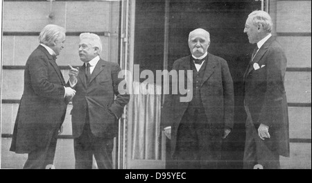 Paris Peace Conference which led to Treaty of Versailles (1919) after ...