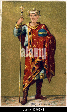 LOTHAIRE, KING OF FRANCE Stock Photo - Alamy