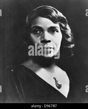 Marian Anderson (1899-1993) American contralto. First black singer to ...
