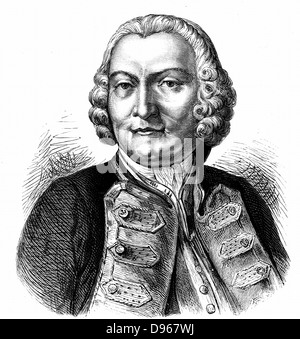 George Anson, Baron Anson (1697-1762) English naval commander, in the ...