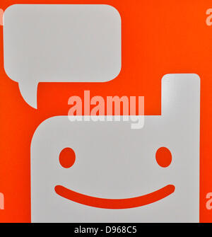 Startup Voxer - Logo Stock Photo - Alamy