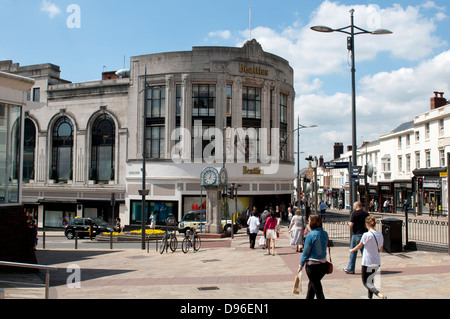 Wolverhampton shopping centre West Midlands UK Stock Photo - Alamy