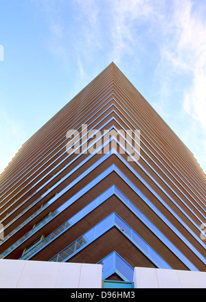 New Modern Condo Building Corner Exterior Stock Photo - Alamy