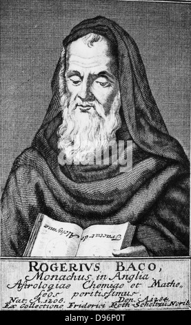 Roger Bacon (c1214-1292) English experimental scientist, philosopher ...