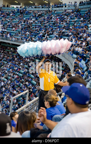 cotton candy vendor at baseball game Stock Photo - Alamy