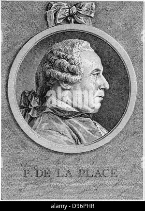 Pierre Simon Laplace, French mathematician and astronomer, 1833 Stock ...