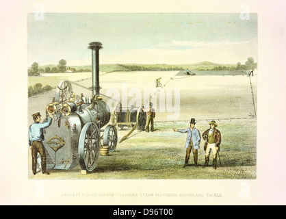 Cyrus McCormick's reaping machine of 1831 (patented 1834). Exhibited at ...