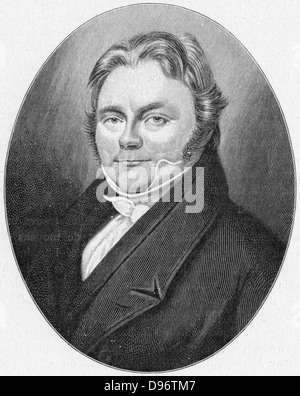 Jons Jacob Berzelius (1779-1848) Swedish chemist Stock Photo - Alamy