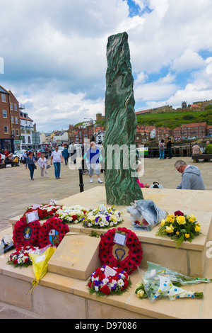New War Memorial at Dock End Whitby made from a piece of Masi Quartzite ...