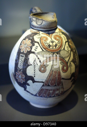 Jugs with scenic decorations Cyprus Stock Photo - Alamy
