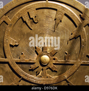 Universal astrolabe from Iraq made by? Allah al-Baghdadi, astronomer ...