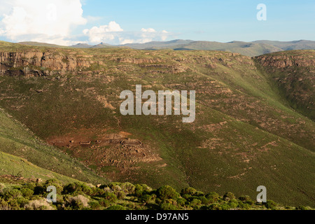 Subsistence farming in rural Lesotho Stock Photo - Alamy