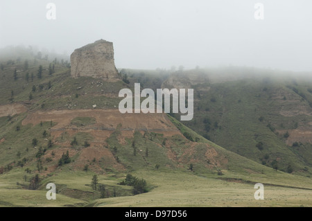 Mitchell Pass on the Oregon Trail, Scotts Bluff National Monument ...