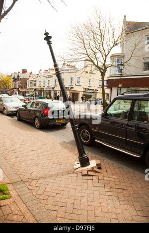 Lamp and walkway,Lytham St Annes,Lancashire,UK Stock Photo - Alamy