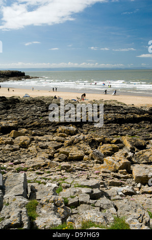 Rest Bay beach Porthcawl Stock Photo - Alamy