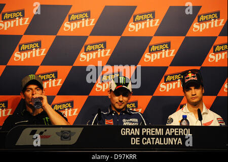 Dani Pedrosa (Honda) and Cal Crutchlow (LCR Honda Castrol) during the ...