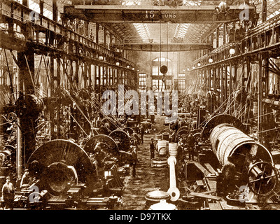 Barrow-in-Furness and Vickers Shipyard with Ulpha Fell in the ...