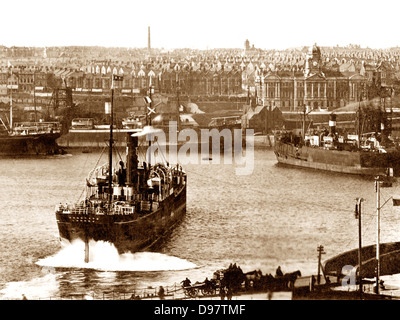 Barry Dock, Wales early 1900’s Stock Photo - Alamy