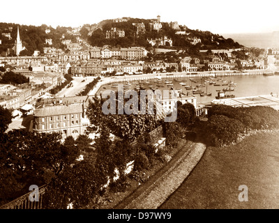 Torquay Harbour early 1900s Stock Photo - Alamy