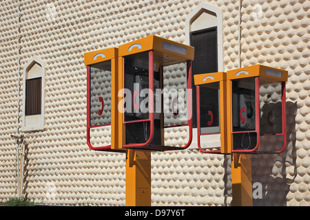 Phones in the Oman-Teltow, Muscat, Oman Stock Photo - Alamy