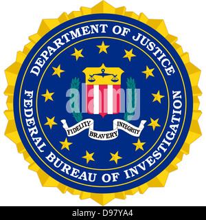 Seal of the United States Federal Bureau of Investigation FBI - USA ...