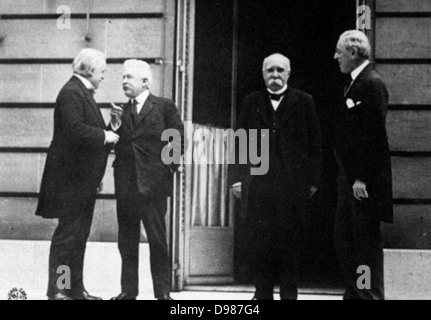 Paris Peace Conference which led to Treaty of Versailles (1919) after ...