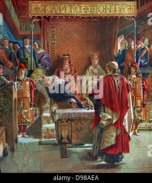 The expulsion of the Jews from Spain by Isabella I of Castile and Stock ...