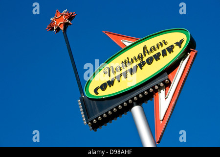 nottingham contemporary art gallery neon sign Nottingham city centre ...