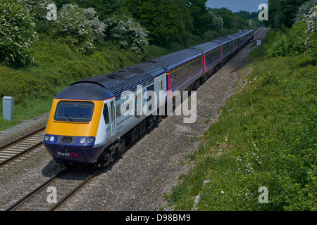 Class 43 high speed train power car 43014, part of the Network rail new ...