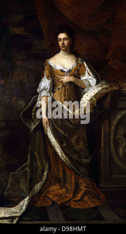 Queen Anne (1665-1714), Queen of England, Scotland and Ireland and ...