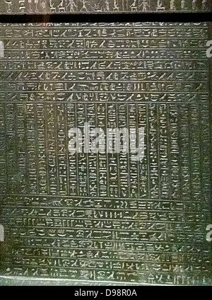 Metternich Stele, or Magical Stele 360-343 B.C. 3oth Dynasty, reign of ...
