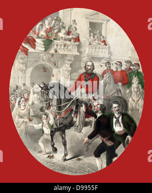 Giuseppe Garibaldi (1807-1882) was an Italian general and politician ...