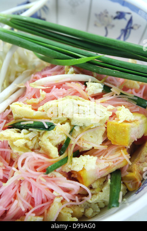 Thai noodle , Mee Kati ( Noodles with Coconut Milk Stock Photo - Alamy